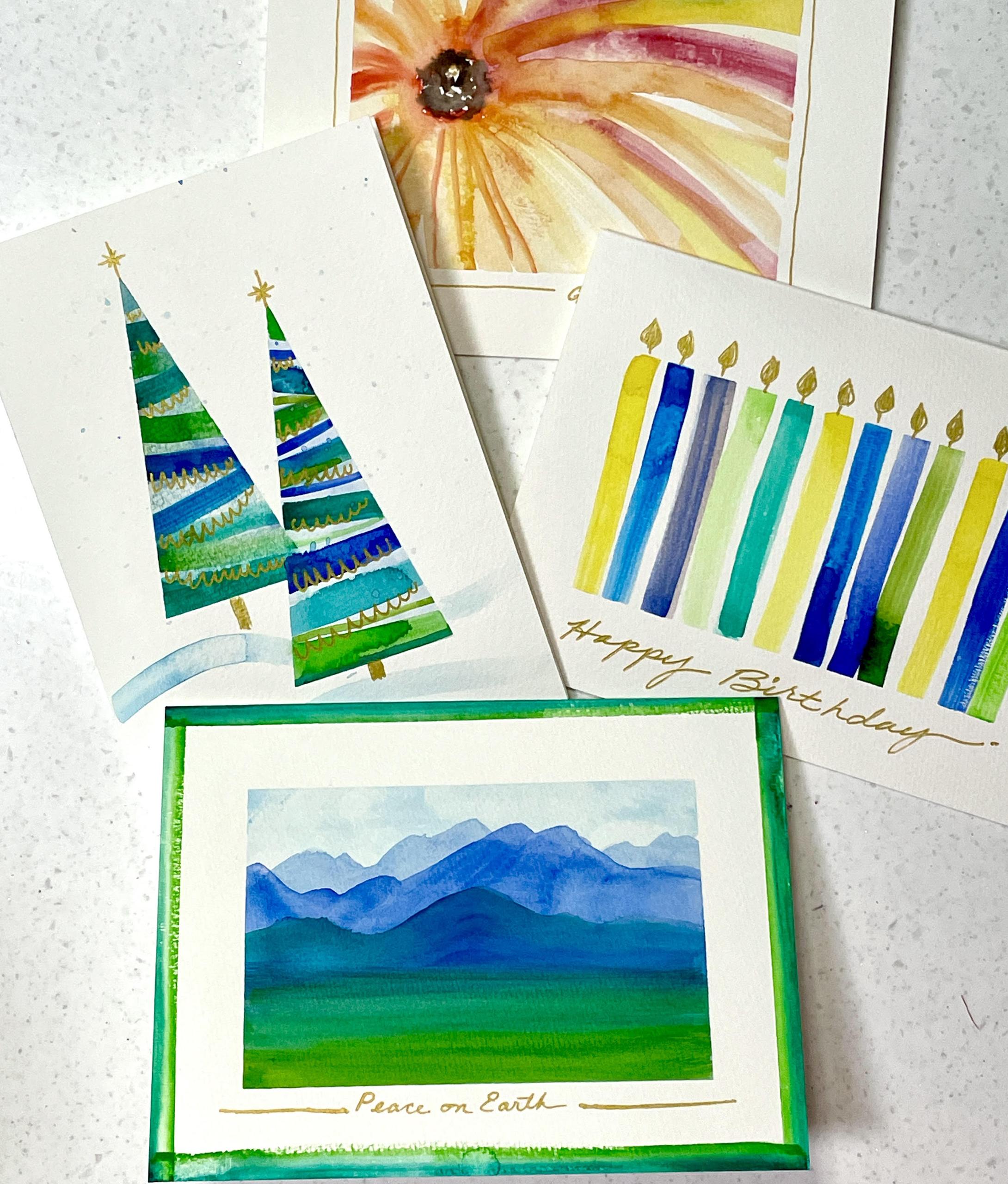 Watercolor Cards: Holidays and More - Alliance for the Arts